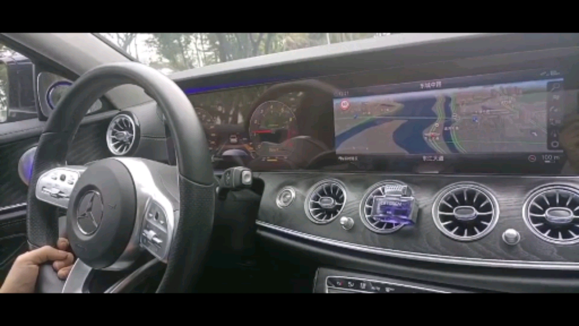 19款奔驰E300升级自适应巡航ACC功能路试-度小视